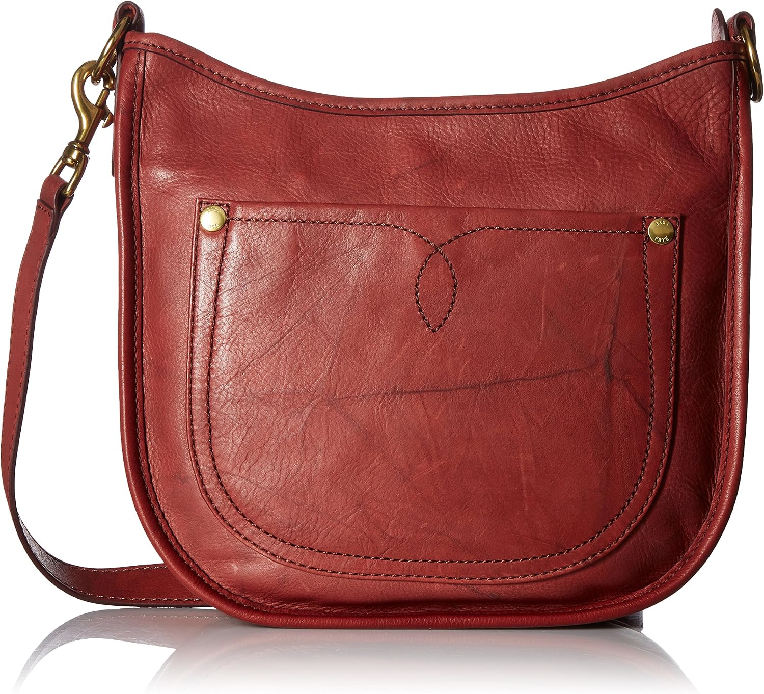 FRYE Campus Rivet Crossbody, Burnt Red: Handbags: Amazon.com