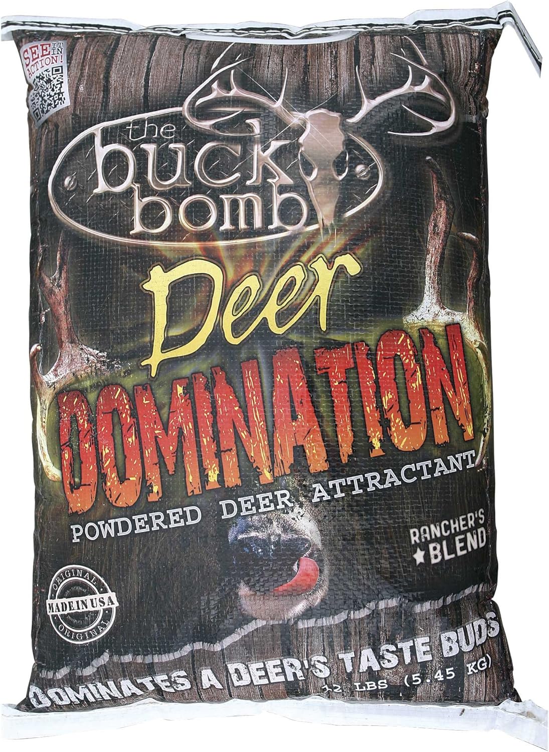 Amazon.com : BUCK BOMB MM-BB-DD-12 12 lb Deer Domination : Sports ...