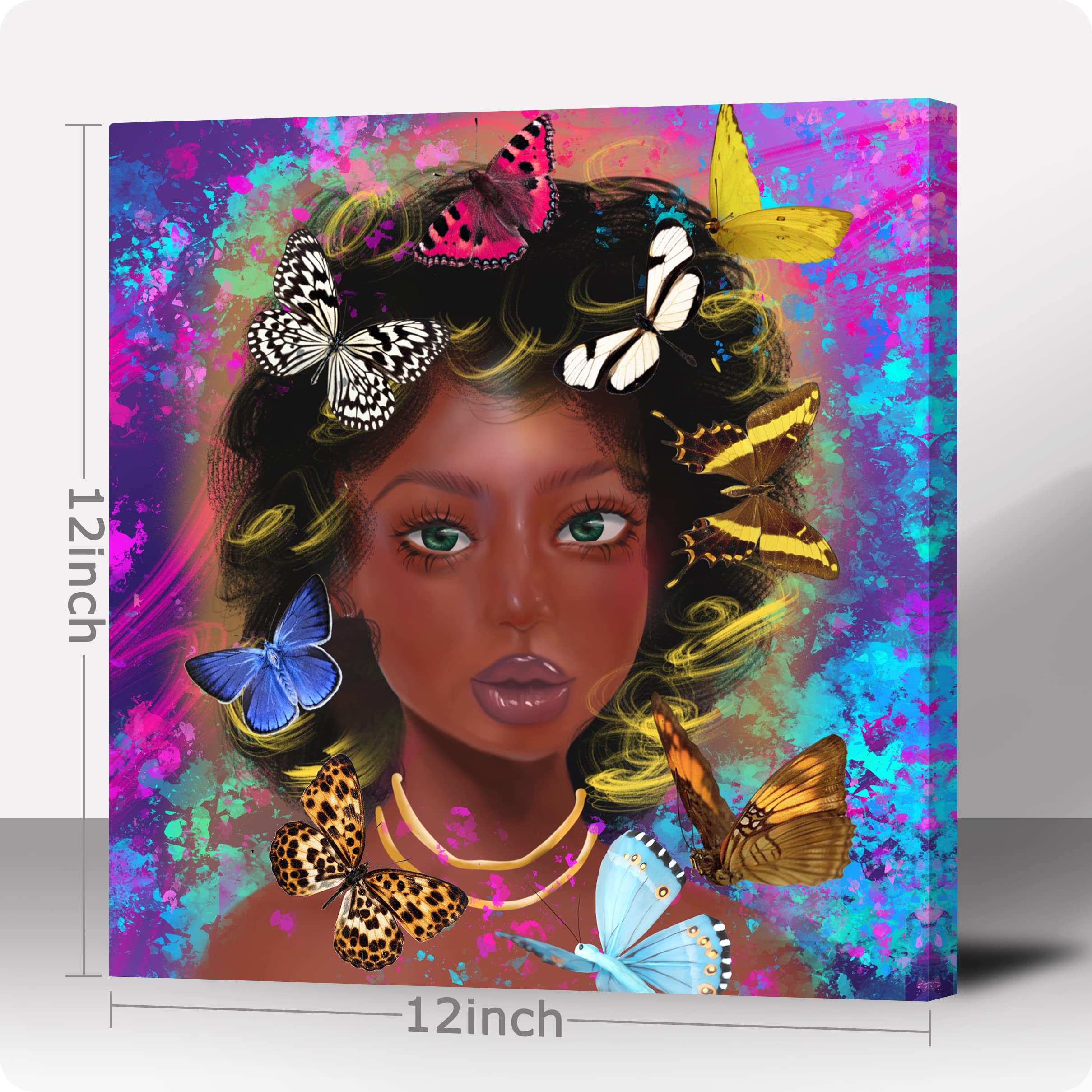 African American Art Posters Black Girl Wall Art & Decor African