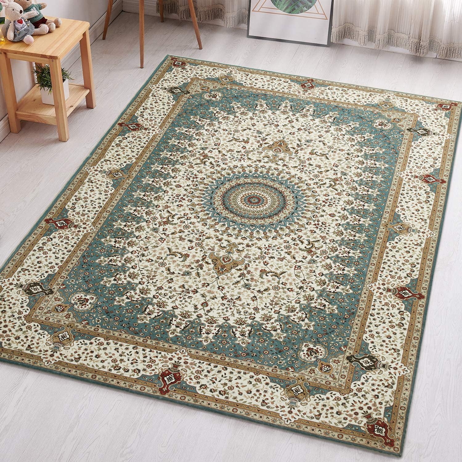 Aspire Homeware Rugs for Bedroom Living Room – Modern Traditional Area ...
