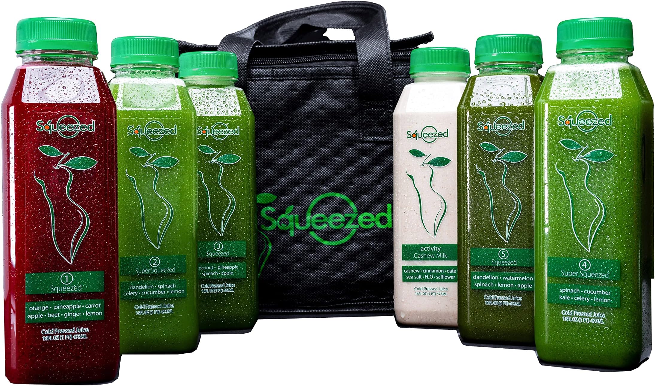 Amazon.com : Squeezed 5 Day Super Squeezed Juice Cleanse : Health ...
