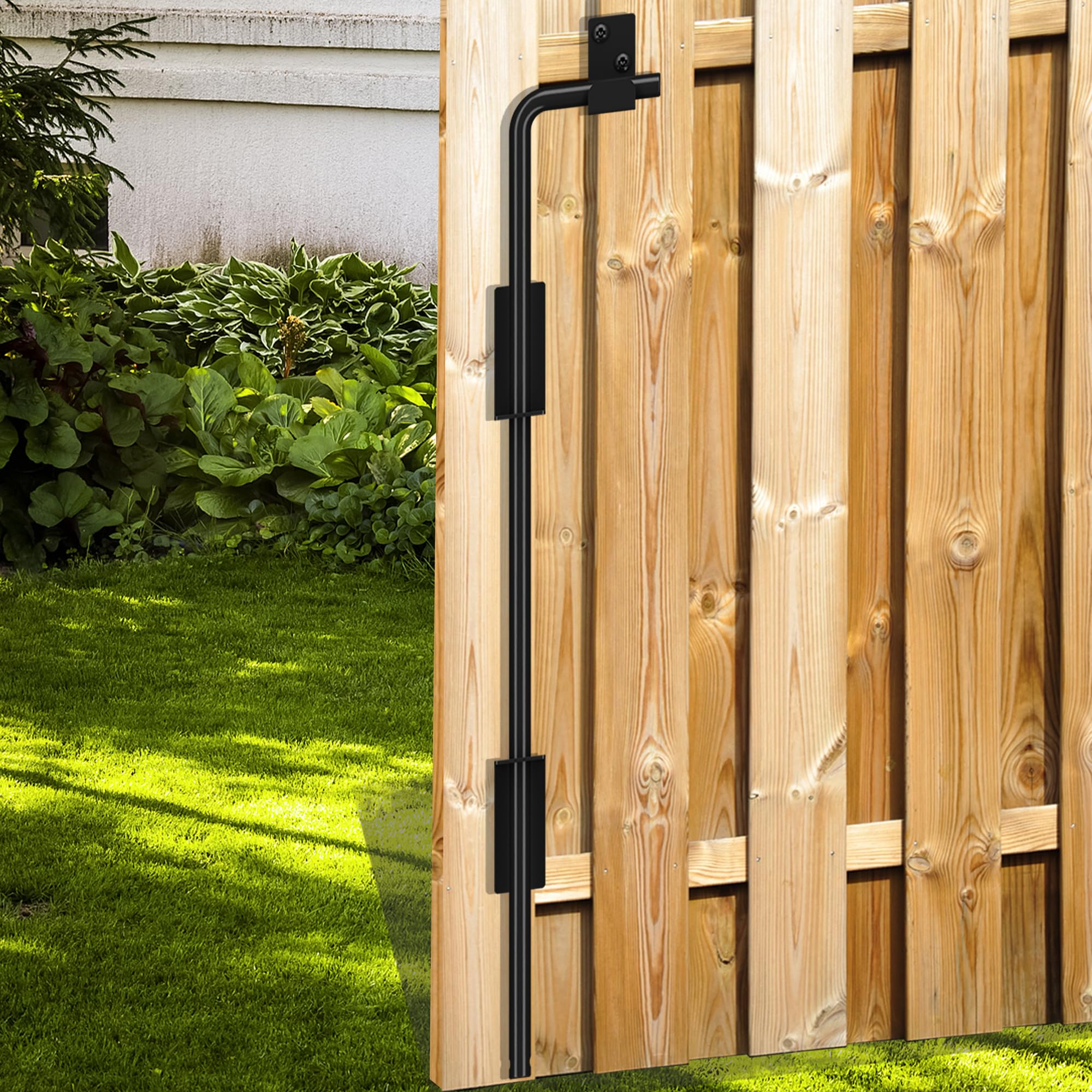 Snapklik.com : Auxdee 36 Inch Gate Drop Rod, Cane Bolt For Wooden ...