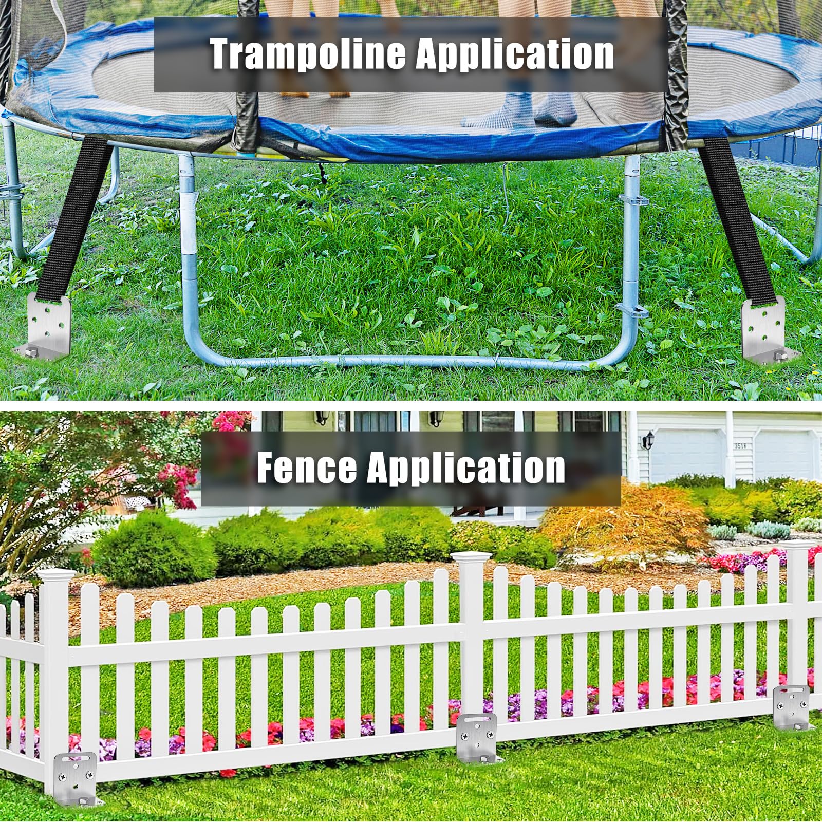 Snapklik.com : 4 Pack 30" Ground Anchors Screw In Mobile Home Anchors ...