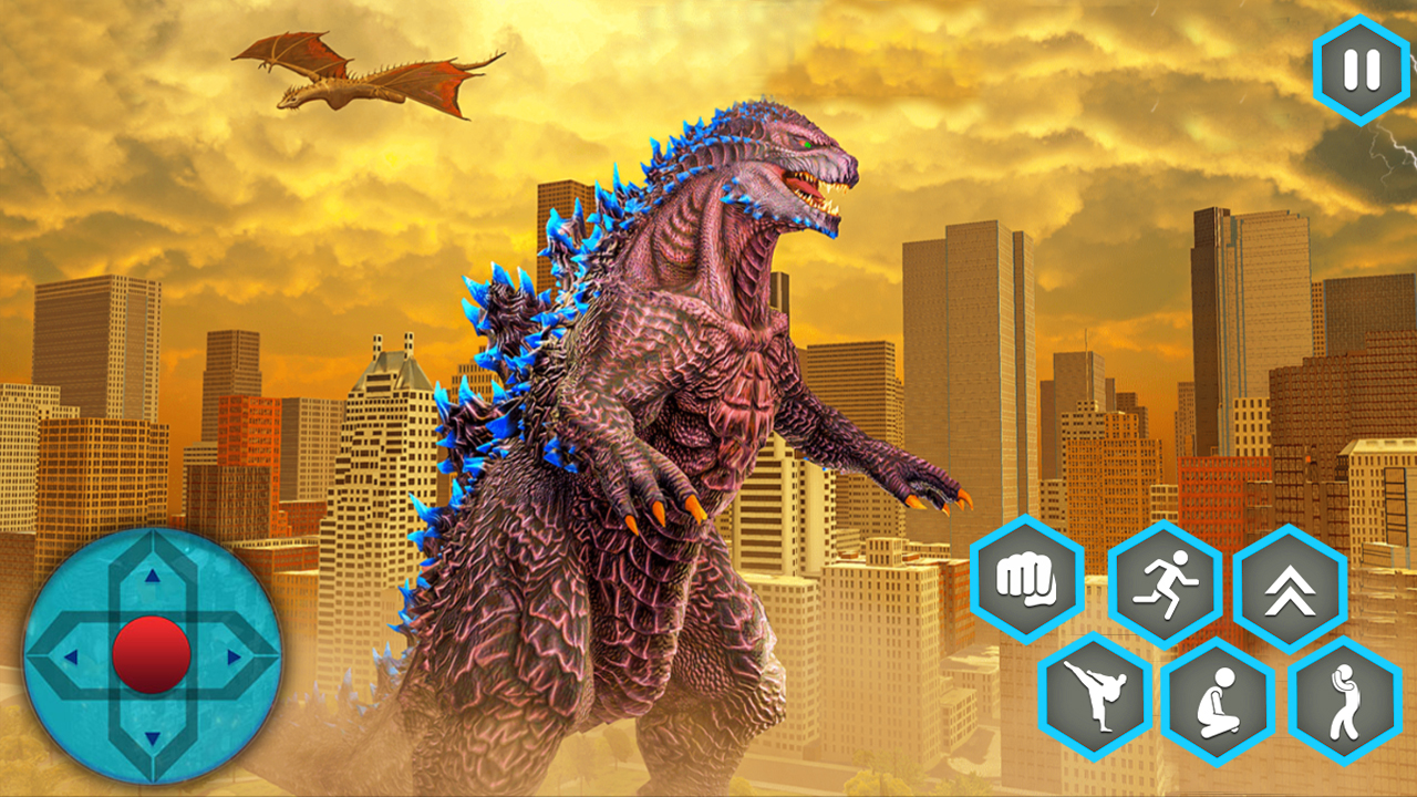 Godzilla Kaiju vs Giant Kong World Smasher Simulator Games 3D : World ...