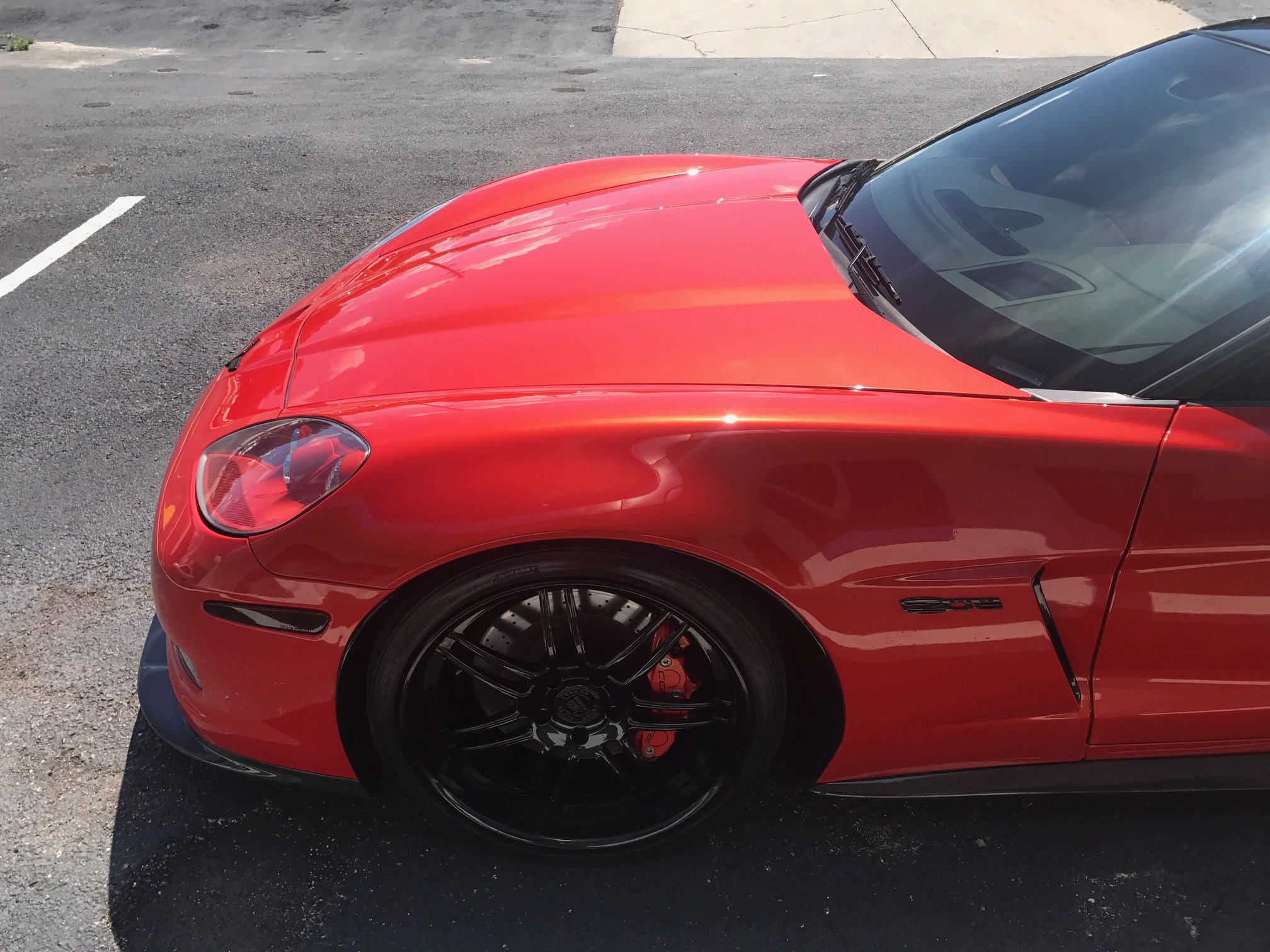 2006 2013 C6 Corvette Z06 ZO6 505HP Custom Painted Fender, 56% OFF