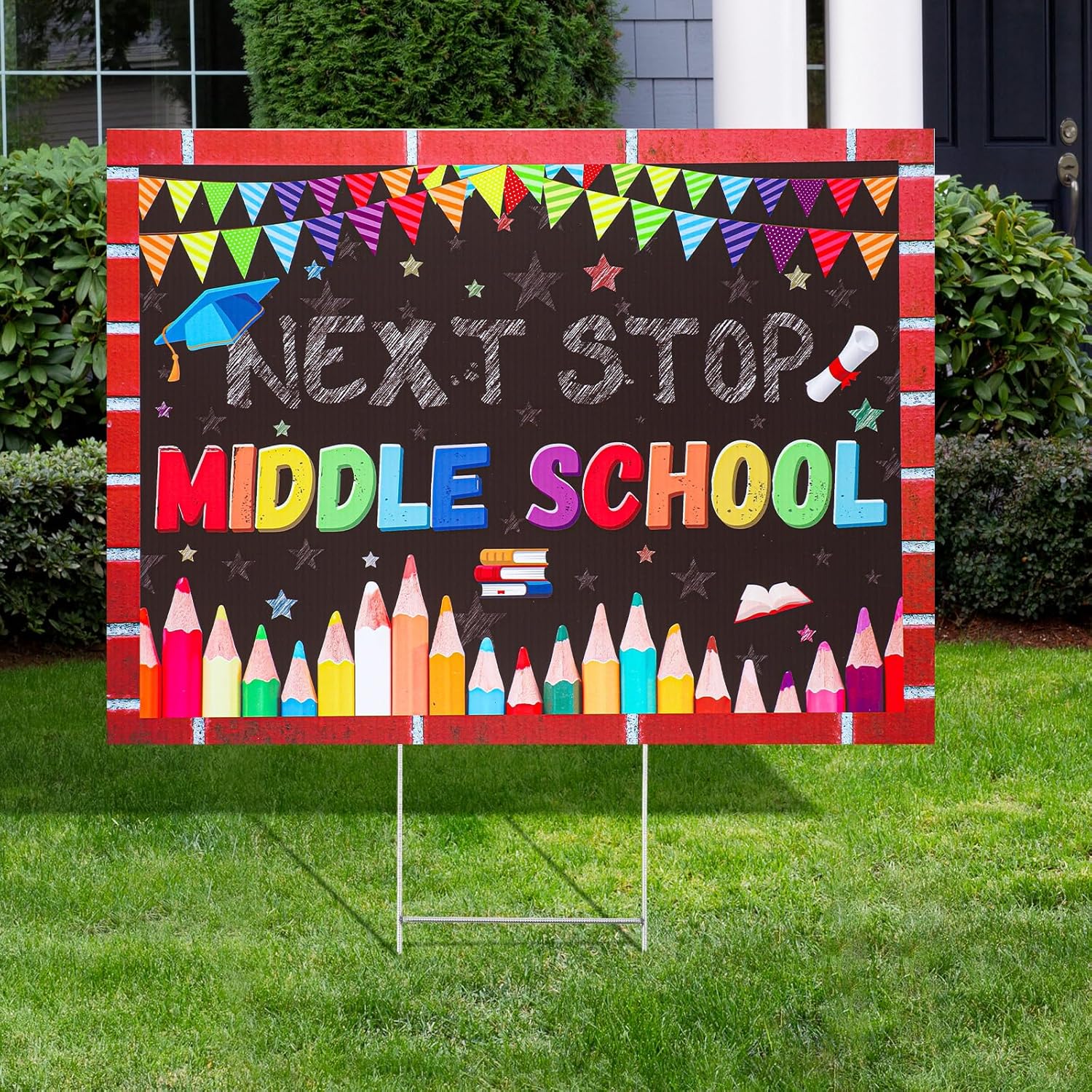 Amazon.com : Menkxi Elementary 5th Grade Graduation Class of 2025 Yard ...