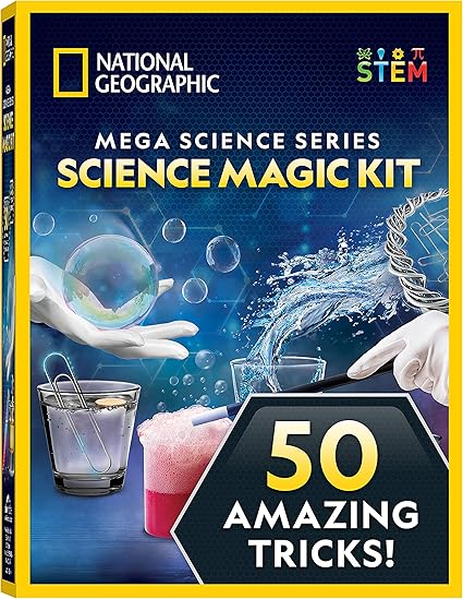 Amazon.com: NATIONAL GEOGRAPHIC Science Magic Kit – Science Kit for ...