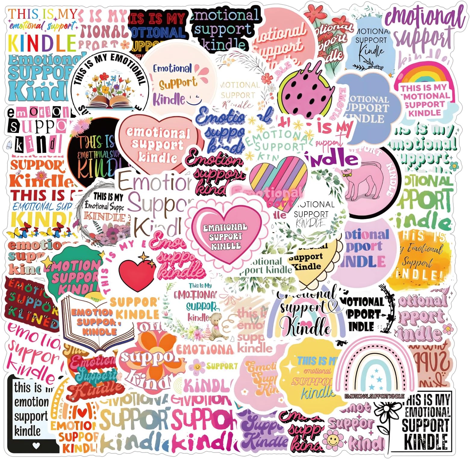 Amazon.com: Bonitzdm 64 Packs Girl Workout Stickers Water Bottles ...