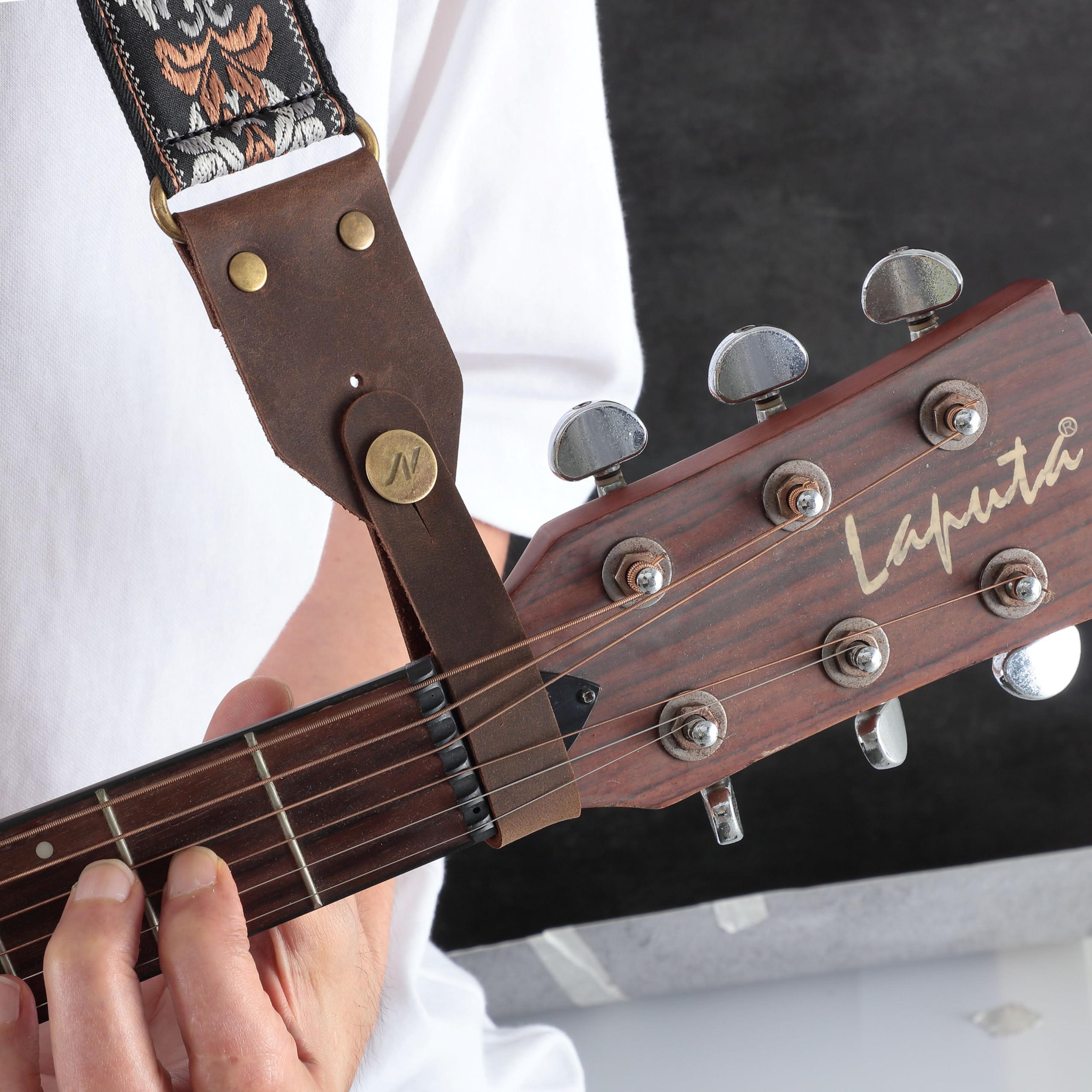 Snapklik.com : Nefelibata Guitar Strap Lock, Leather Guitar Strap ...