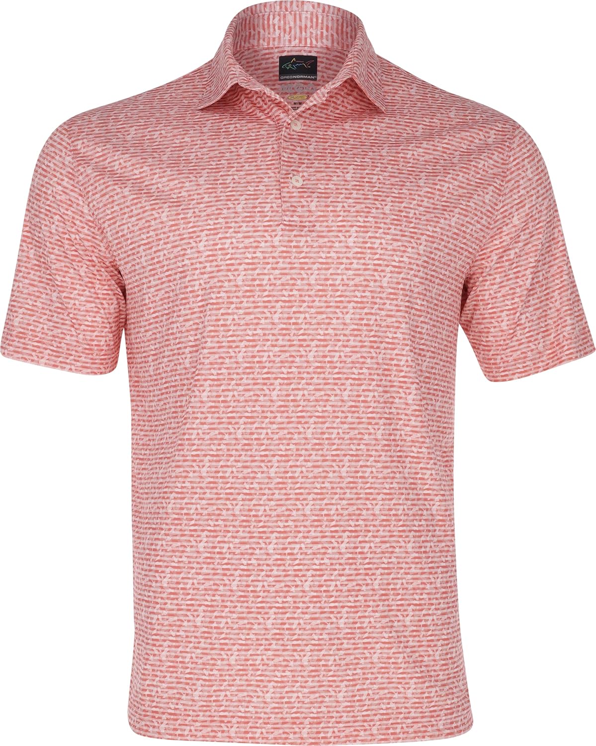 Amazon.com: Greg Norman Gn Collection Men's Origami Camo Golf Polo ...