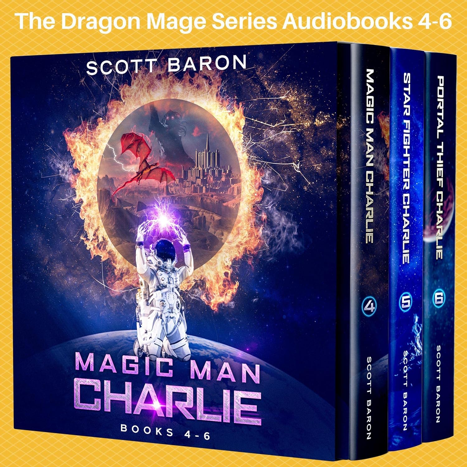 Amazon.com: The Dragon Mage Series, Books 4-6 (Audible Audio Edition ...