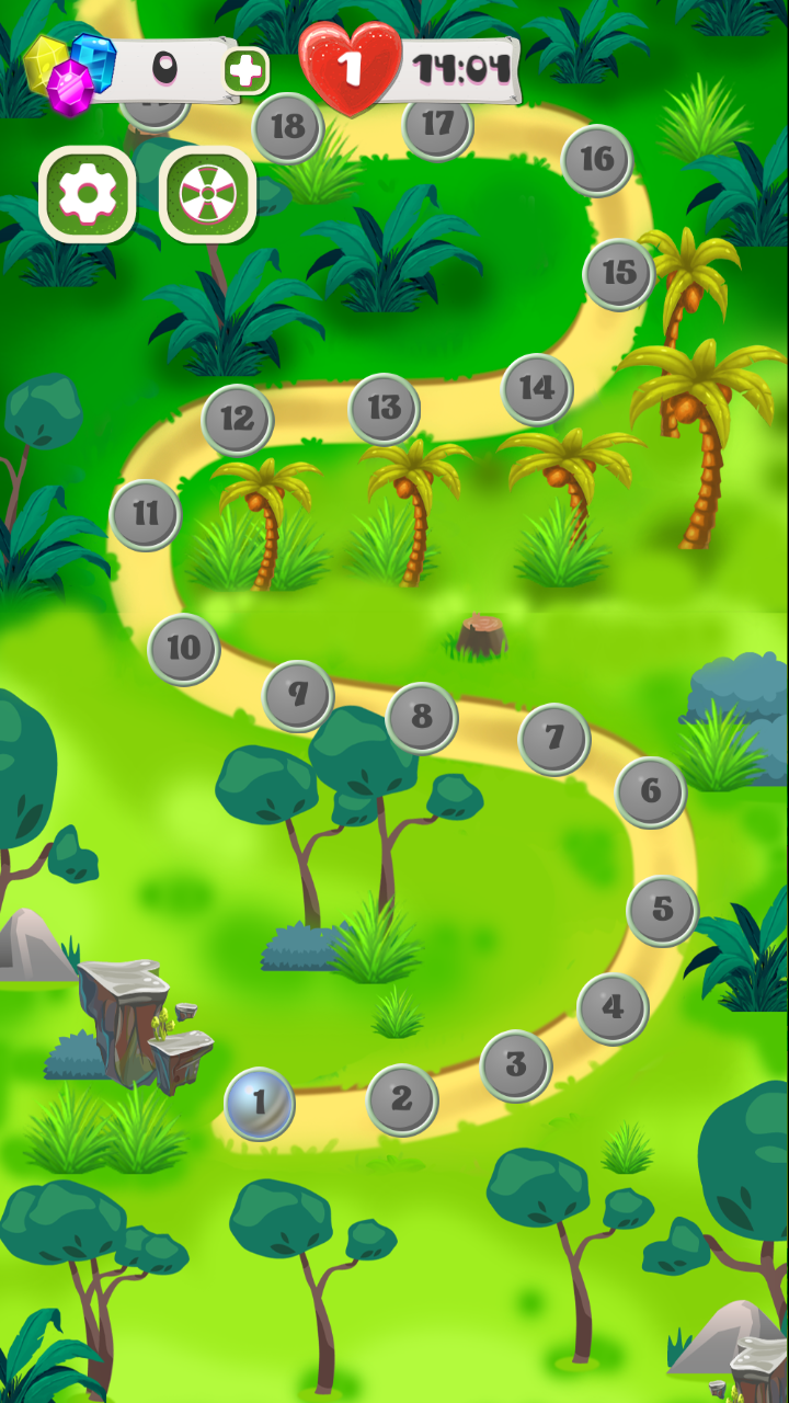 Match Treasure Jungle match 3:Amazon.co.jp:Appstore for Android