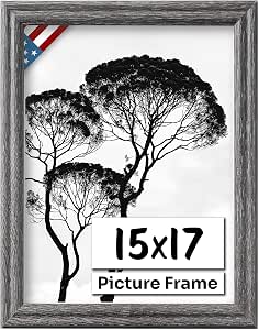 Amazon.com - US Art Barnwood Gray 15x17 Picture Frame .75" Inch Wide ...