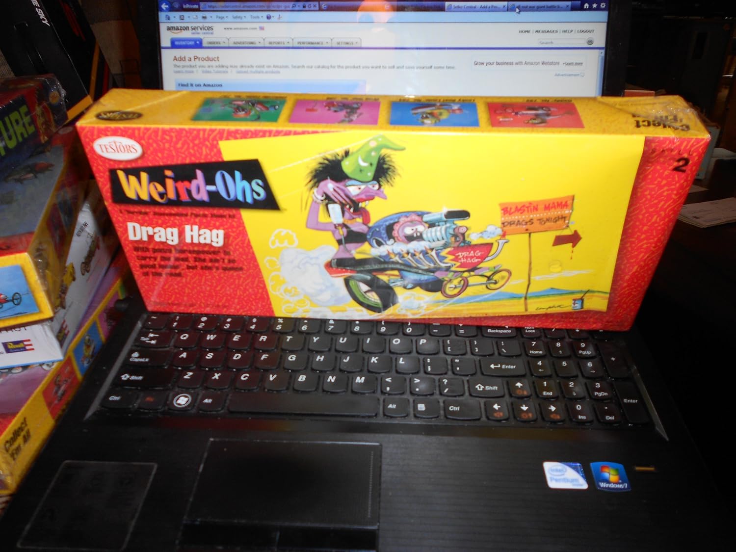 Amazon.com: Testors Weird-ohs Drag Hag Model : Toys & Games