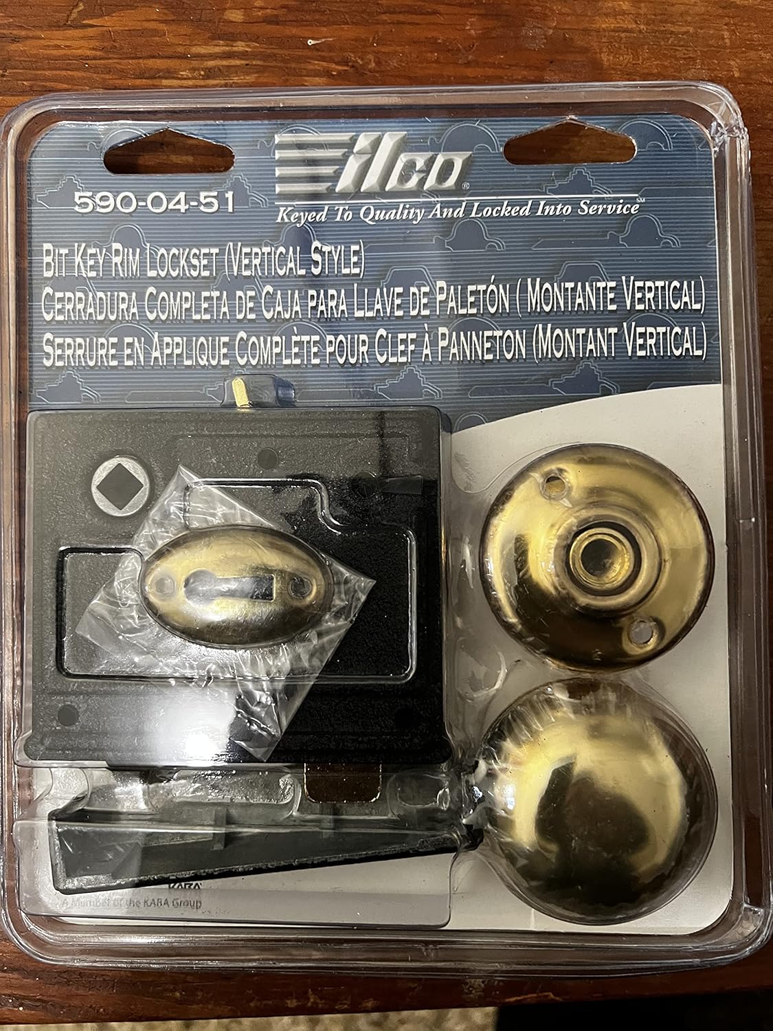 Amazon.com: 590-04-51 Lockset Rim V 104035 Kaba-Ilco : Tools & Home ...