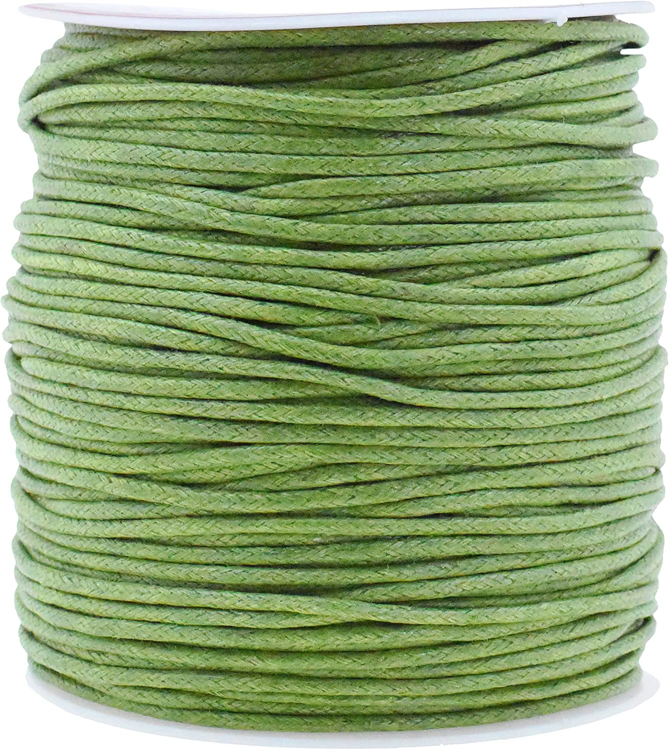 Amazon.com: Mandala Crafts Green Waxed Cord for Jewelry Making Necklace ...