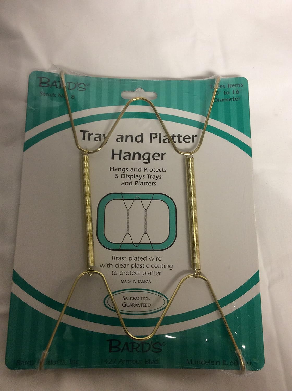 Amazon.com: Brass Wire Plate / Tray / Platter Holders Fits 10"- 16 ...