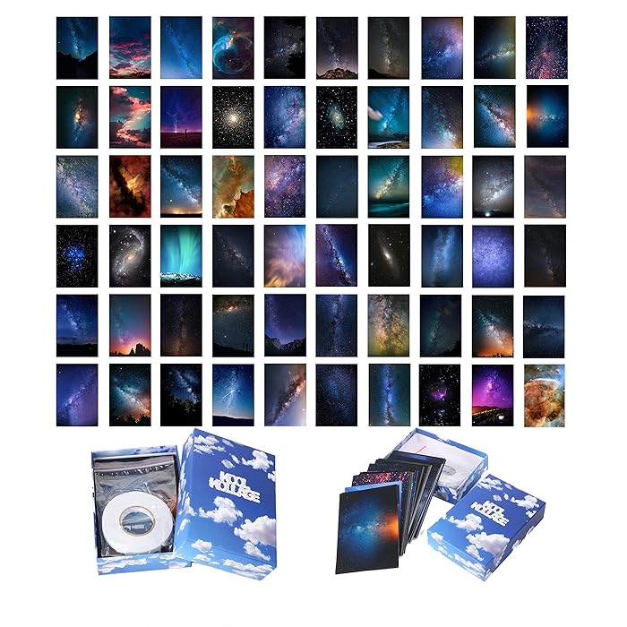 Buy Galaxy Wall Collage Kit, 60 set 4x6 Inch, Posters For Room ...