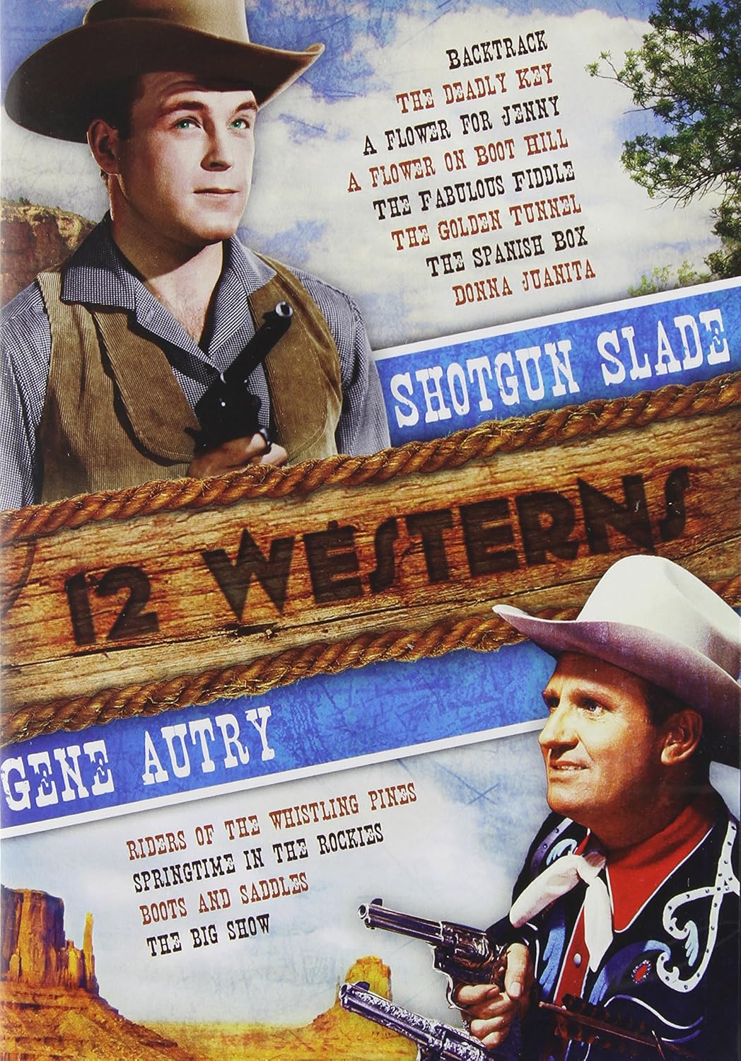 Amazon.com: 12-Westerns: Gene Autry / Shotgun Slade : Scott Brady, Gene ...