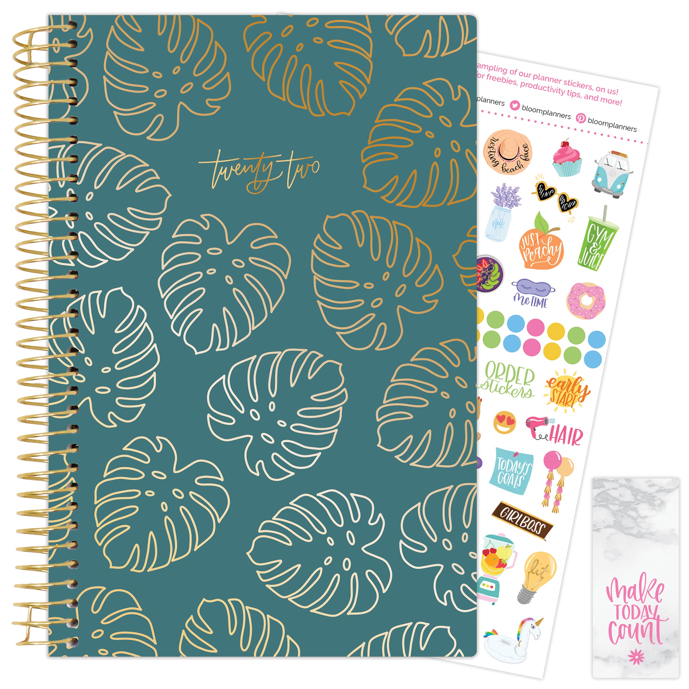 Bloom Daily Planners 2022 Calendar Year Day Planner January 2022 bloom-daily-planners-2022-calendar-year-day-planner-january-2022