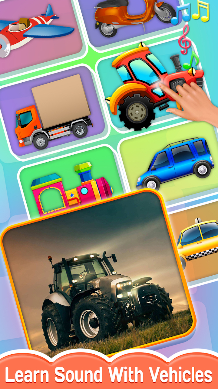 Baby Touch - Animal, Birds & Vehicles Sound - App on Amazon Appstore