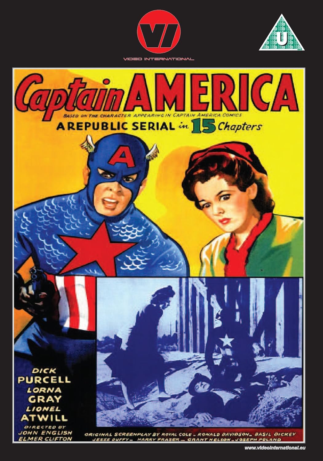 Captain America: The Serial 2 [DVD] [1944]: Amazon.co.uk: Dick Purcell ...