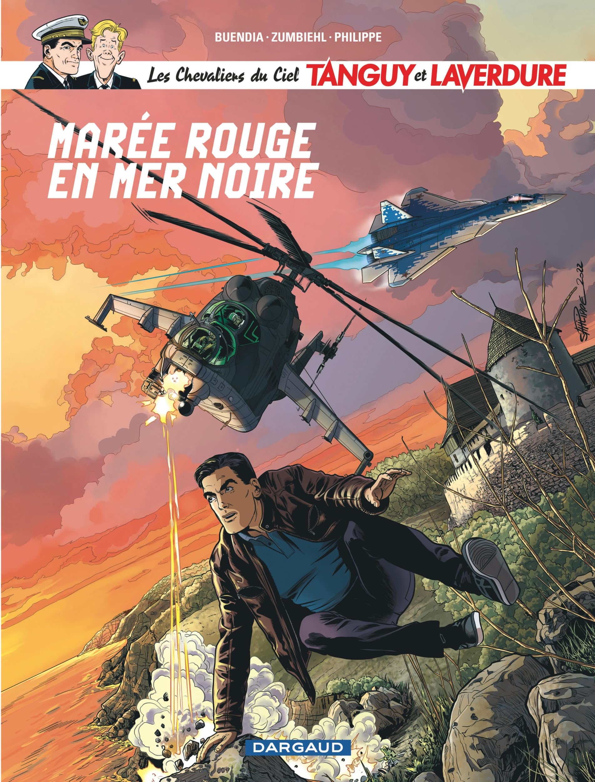 Les Chevaliers du ciel Tanguy et Laverdure - Tome 11 - Marée rouge en mer Noire : Buendia ...