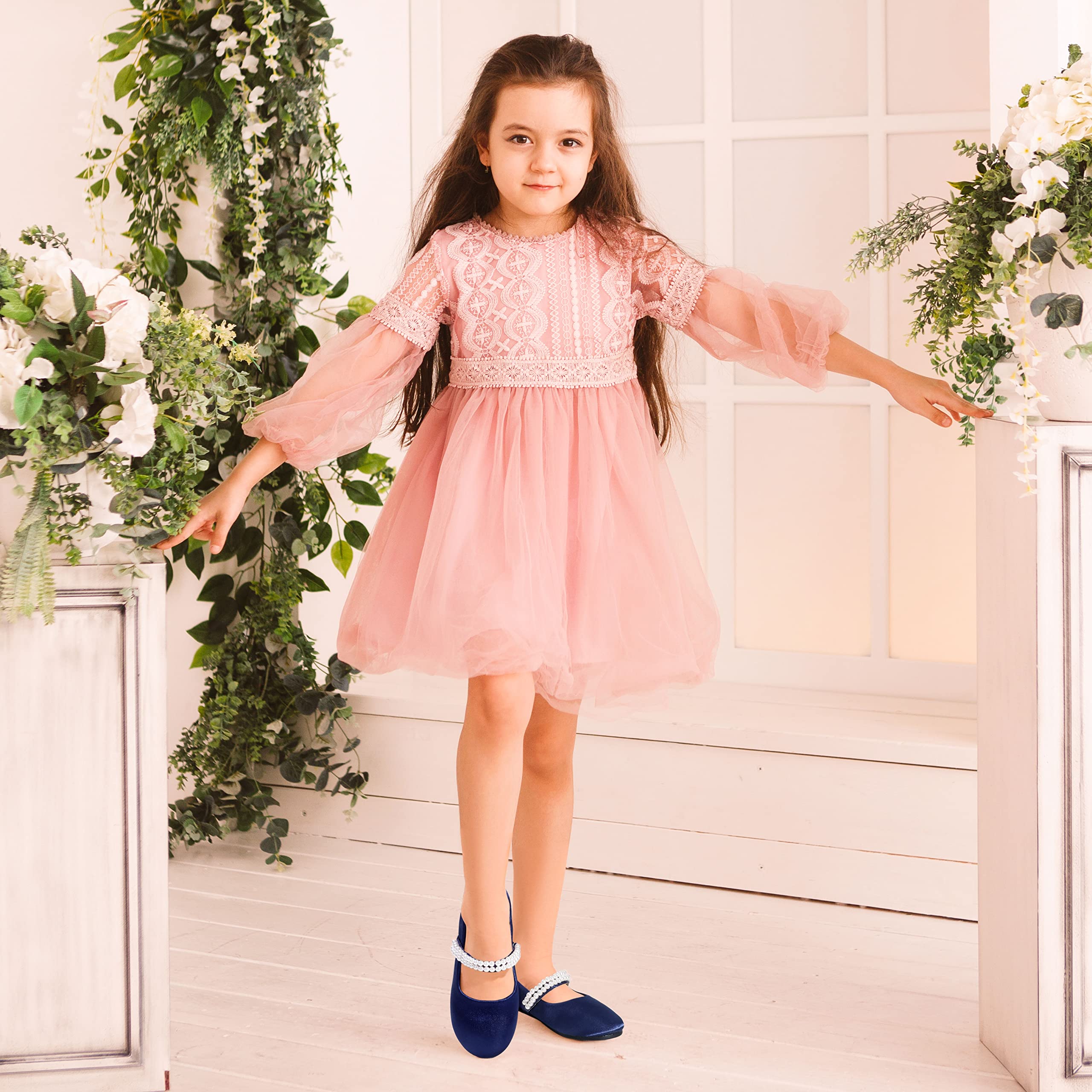 Snapklik.com : Hehainom Toddler/Little Girls EMI Mary Jane Dress Shoes ...