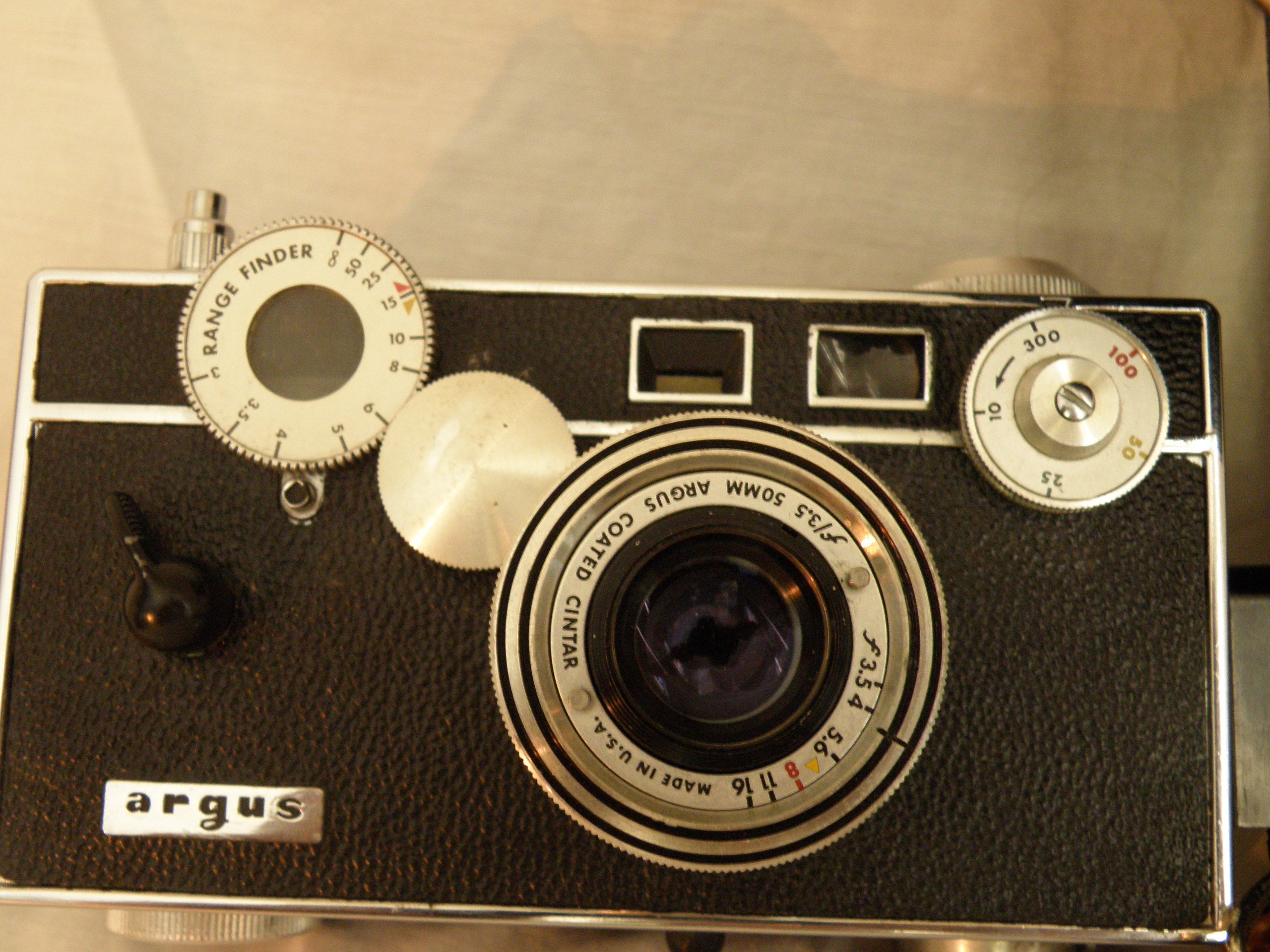 Argus Vintage Cameras Argus No 112 C 3 35mm Film Rangefinder Camera