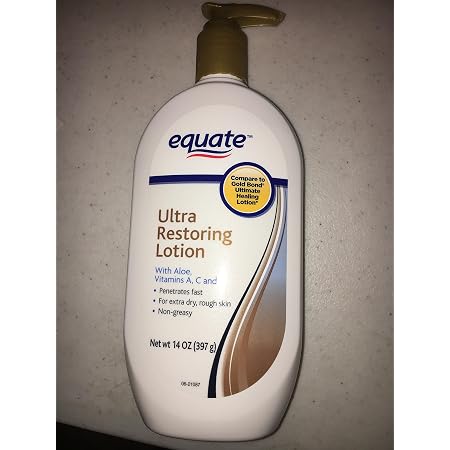Amazon.com : Equate Ultra Restoring Skin Therapy Lotion, 14 oz : Beauty ...