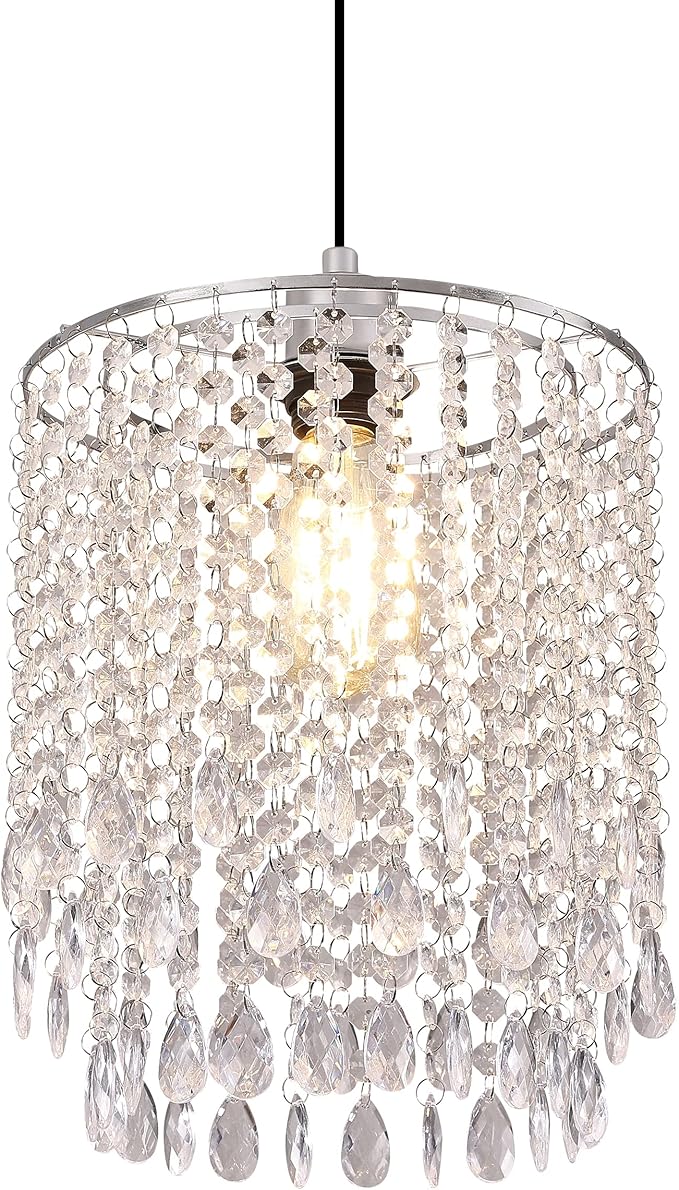 Unsophisticated Acrylic Chandelier Shades, Crystal Lamp Shade, Light ...