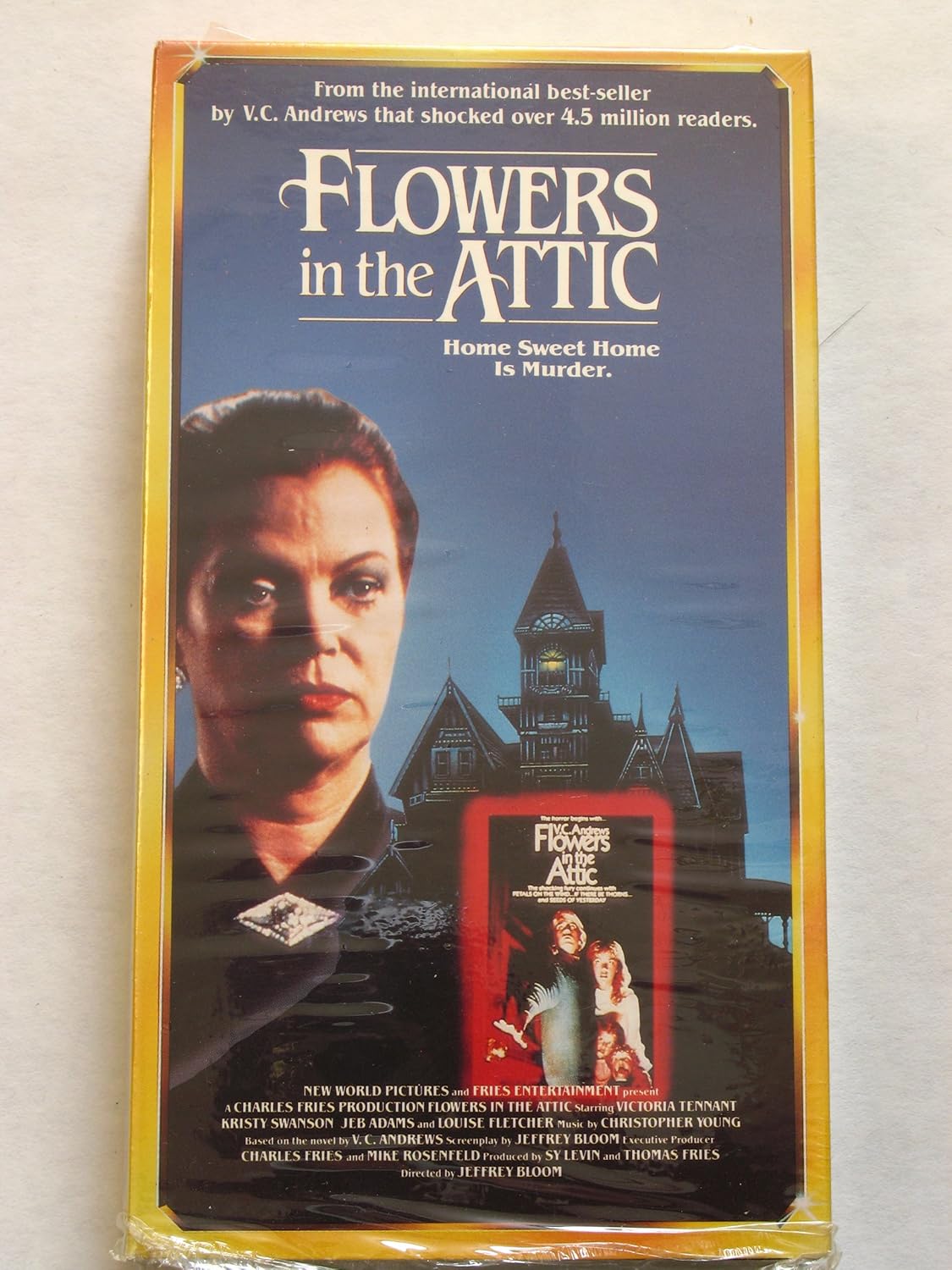 Amazon.com: Flowers in the Attic [VHS] : Louise Fletcher, Victoria ...