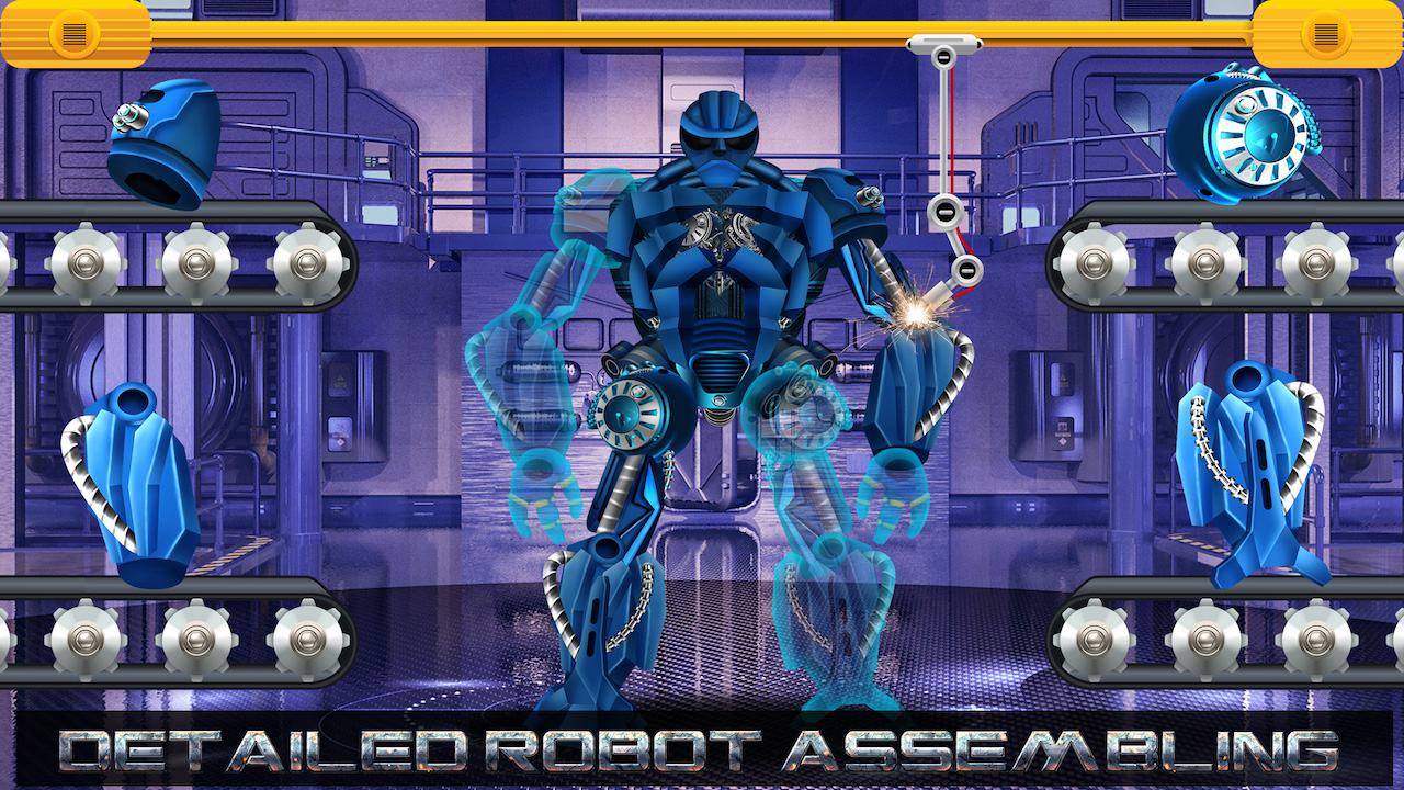 War Robots Space Battle Games Mech Robot Car Transforming Games: Robot City Attack Games Multi ...