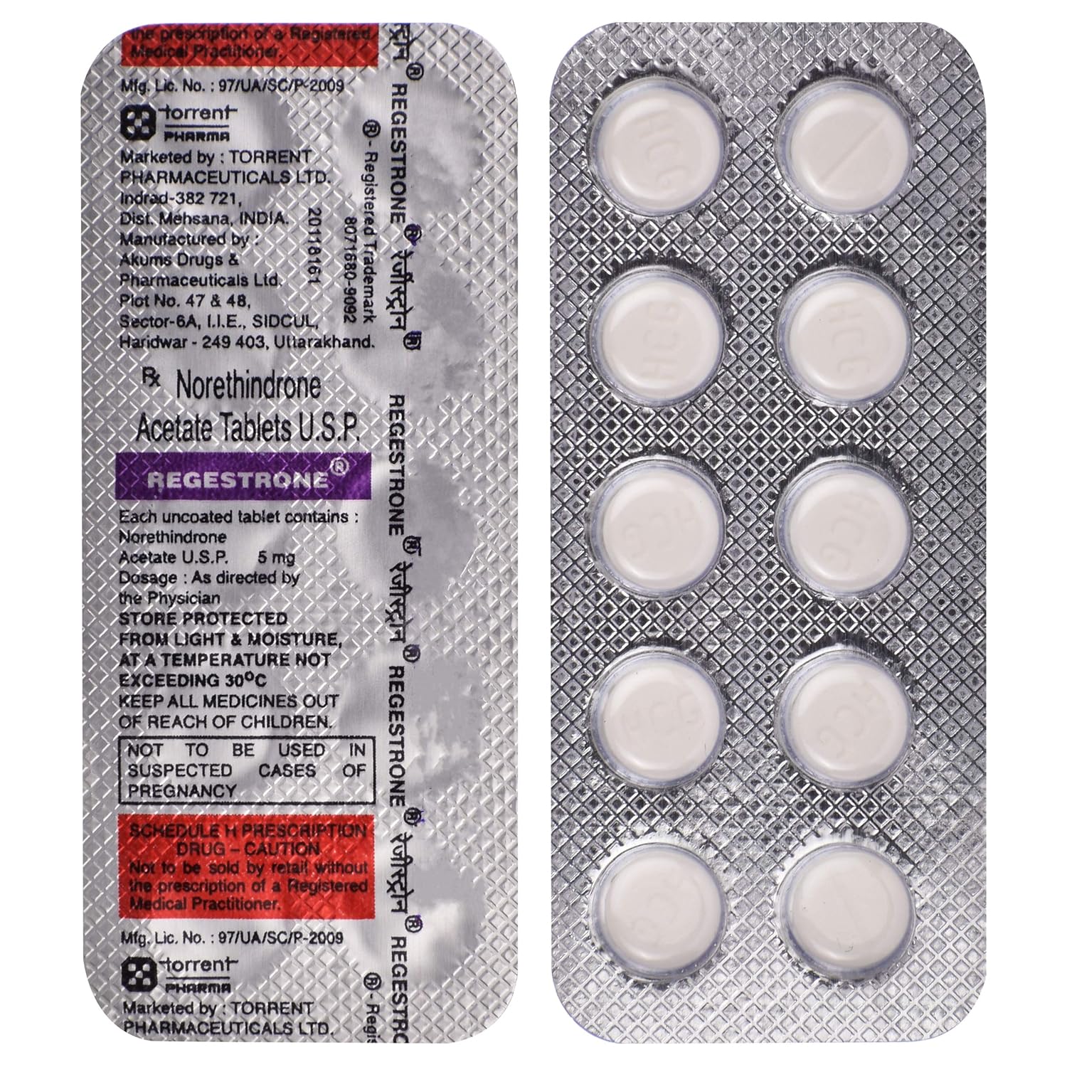 Regestrone - Strip of 10 Tablets : Amazon.in: Health & Personal Care