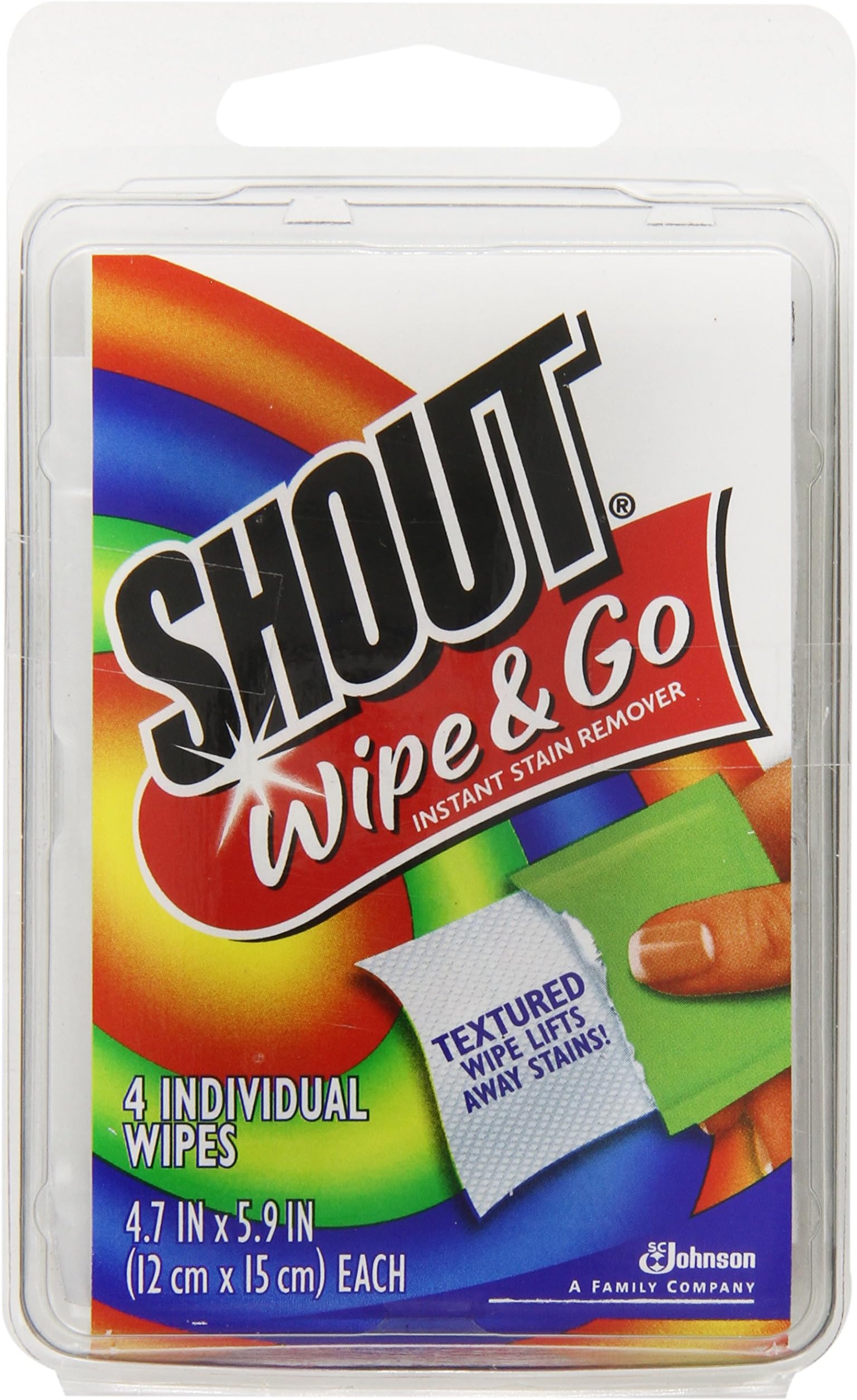 Amazon.com: Shout Stain Remover Wipes, 12 Count (Pack of 2) : Health ...