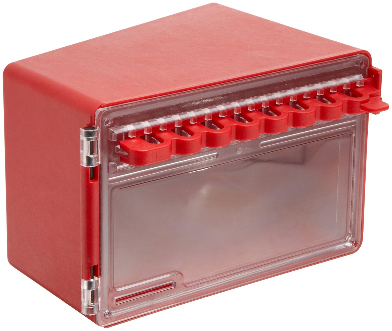 Brady-50938 Wall-Mount Group Lock Box for Lockout/Tagout, Plastic,Red ...