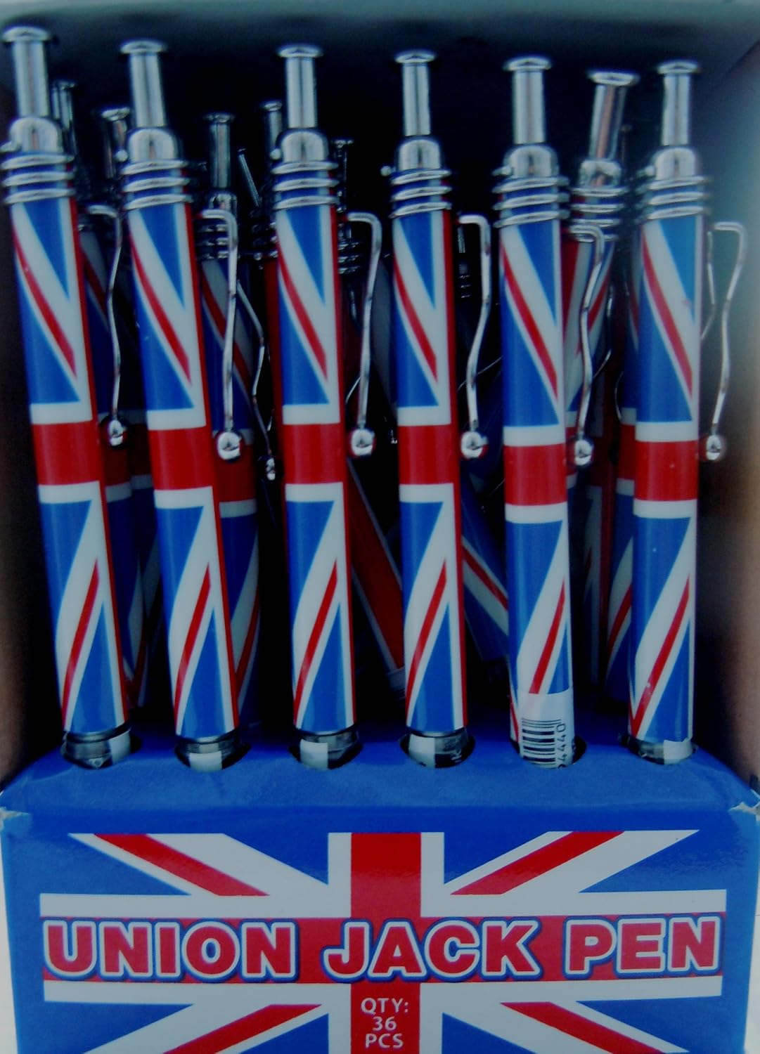 Union Jack Pens pack of 36 : Amazon.co.uk: Stationery & Office Supplies
