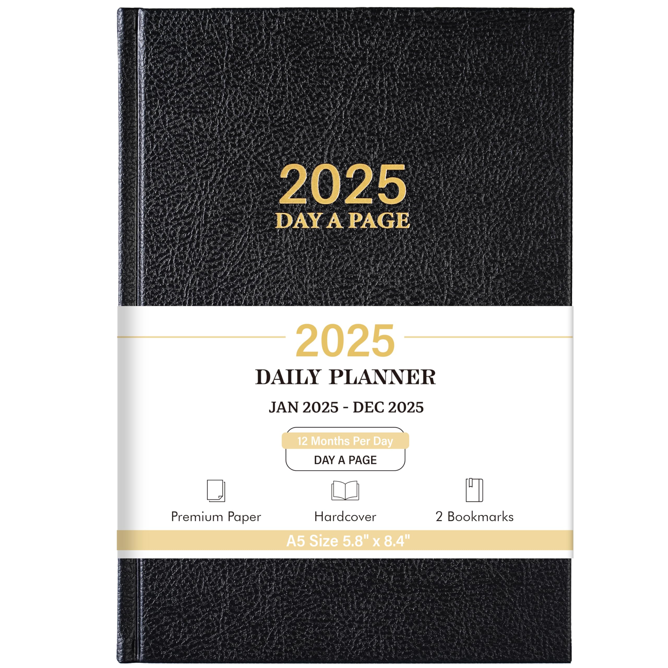 Amazon.com : 2025 Daily Planner - Daily Planner One Page Per Day, Jan ...
