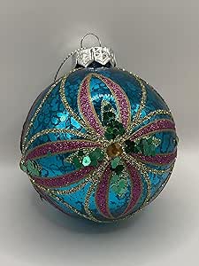 Amazon.com: 6 Pack Jewel Ornament Balls : Home & Kitchen