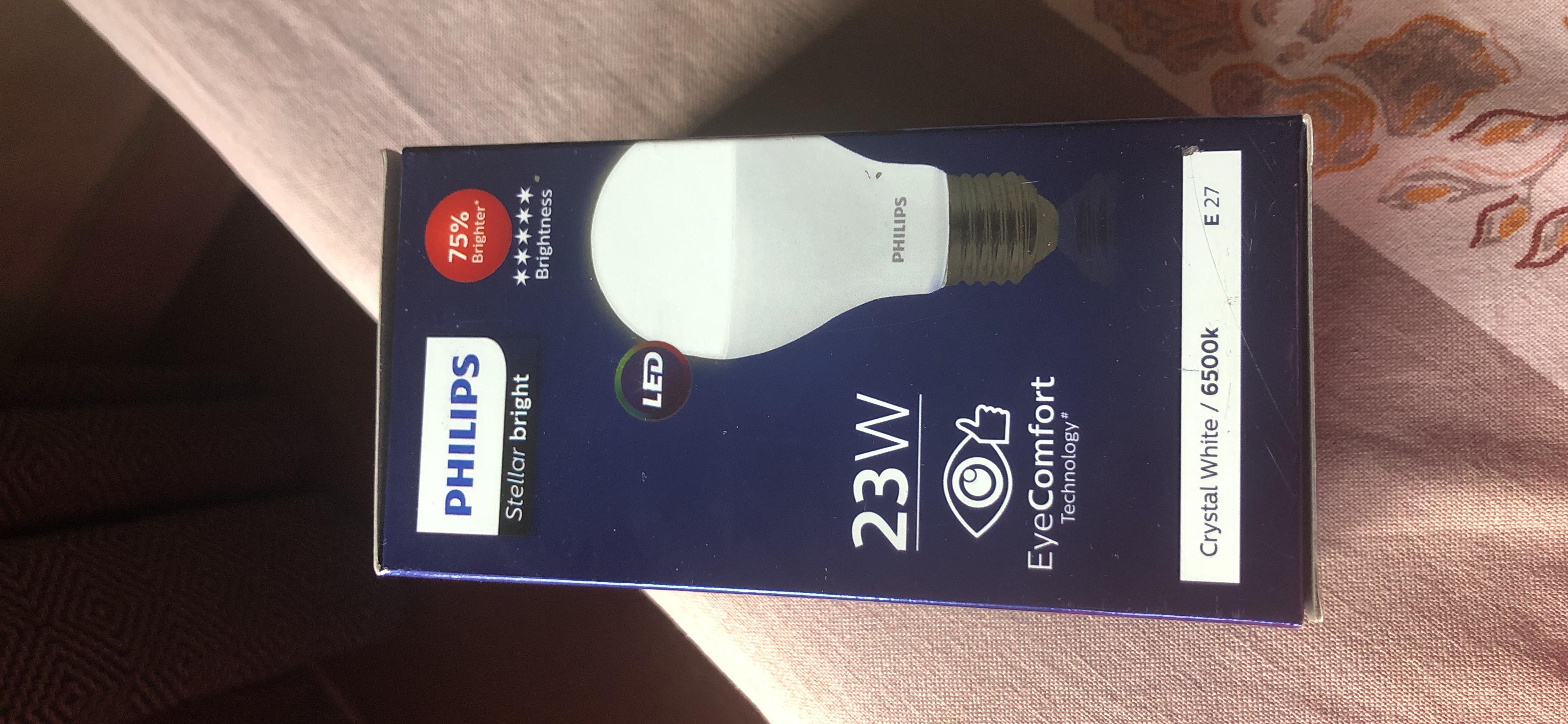 PHILIPS 26W E27 LED Cool Day Light Bulb (Stellar Bright) : Amazon.in ...