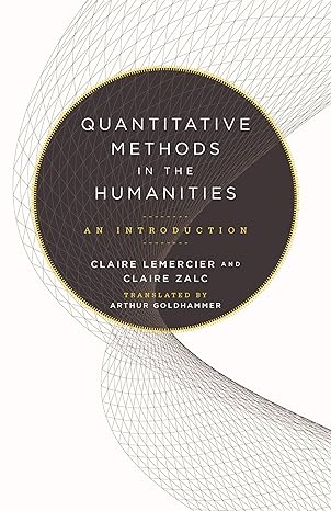 Amazon.com: Quantitative Methods in the Humanities: An Introduction ...