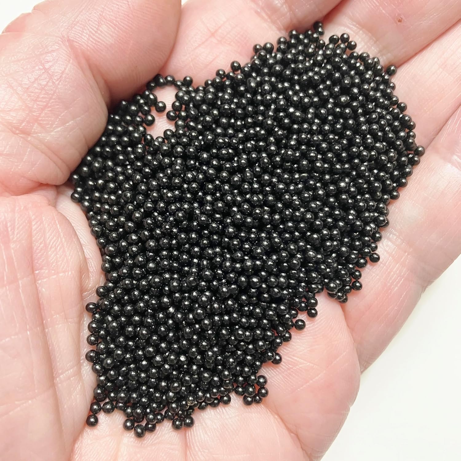 Amazon.com: Morezmore M01155 0.5oz Microbeads No Hole Beads 2mm Glass ...