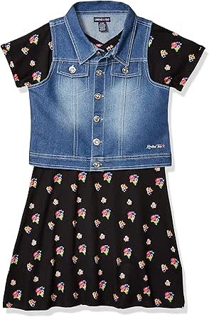 Amazon.com: Limited Too Girls' Dress with Sweater Or Jacket: Clothing ...