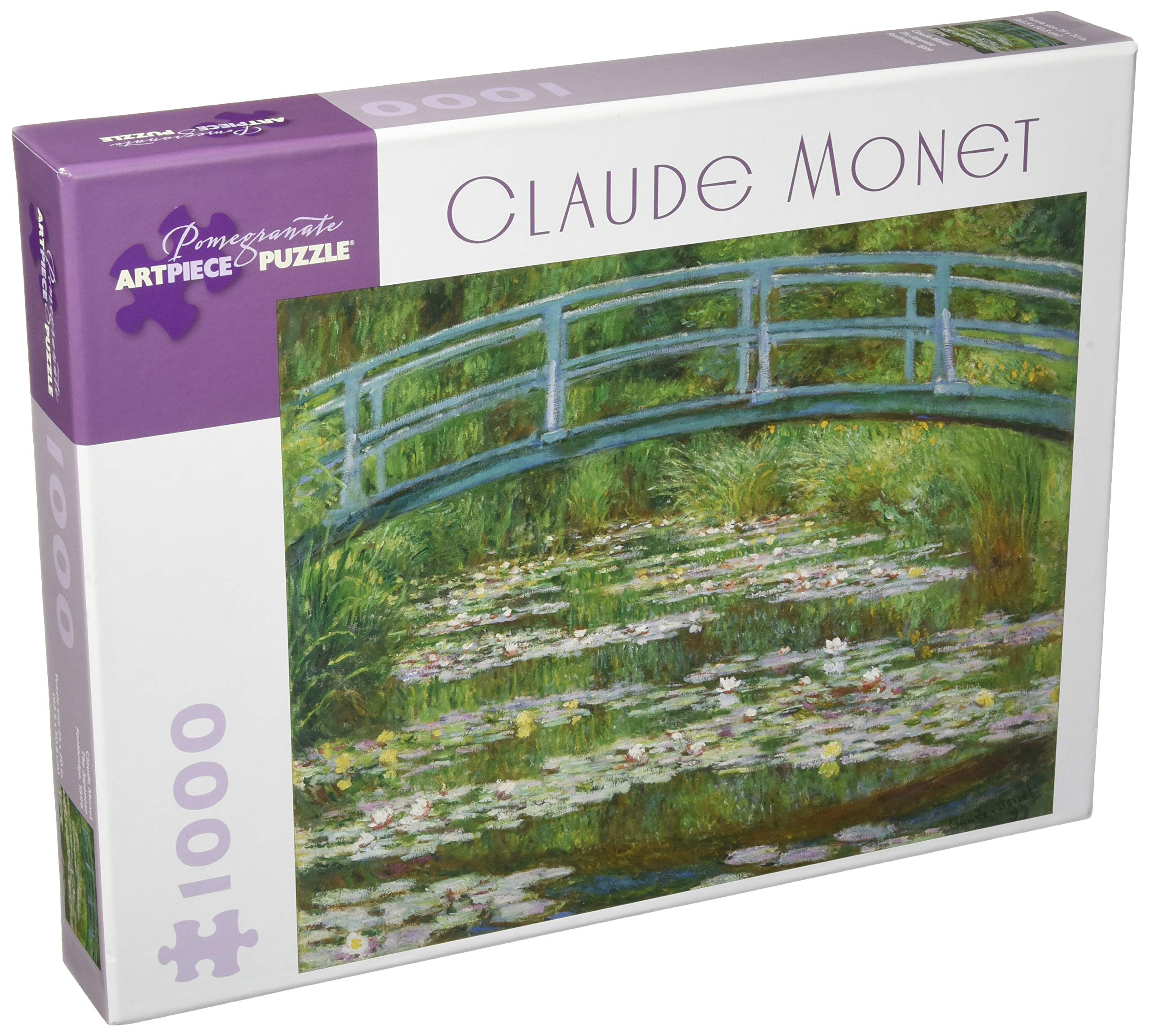 Amazon.com: Claude Monet Japanese Footbridge Jigsaw Puzzle 1000pc ...
