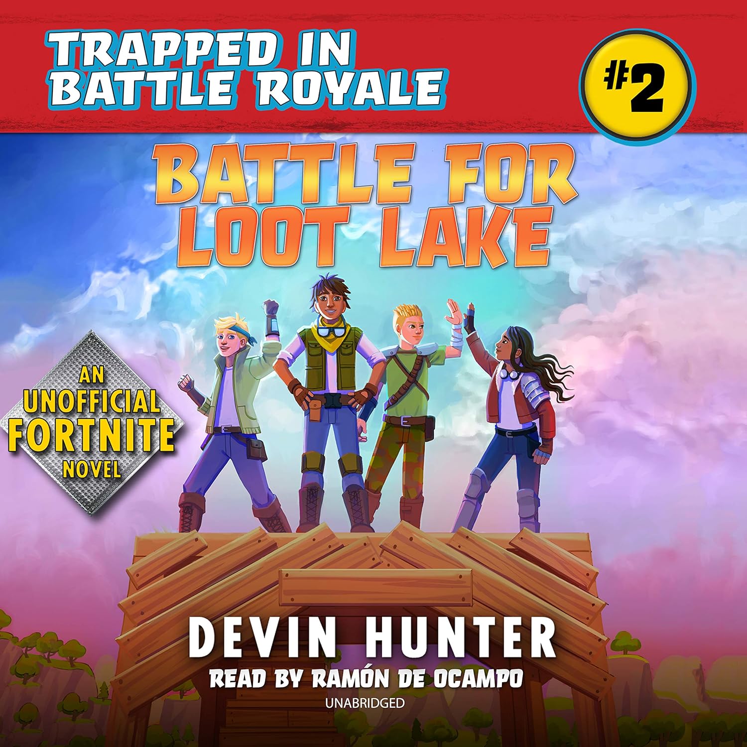 Battle for Loot Lake: An Unofficial Fortnite Novel (Trapped in Battle ...