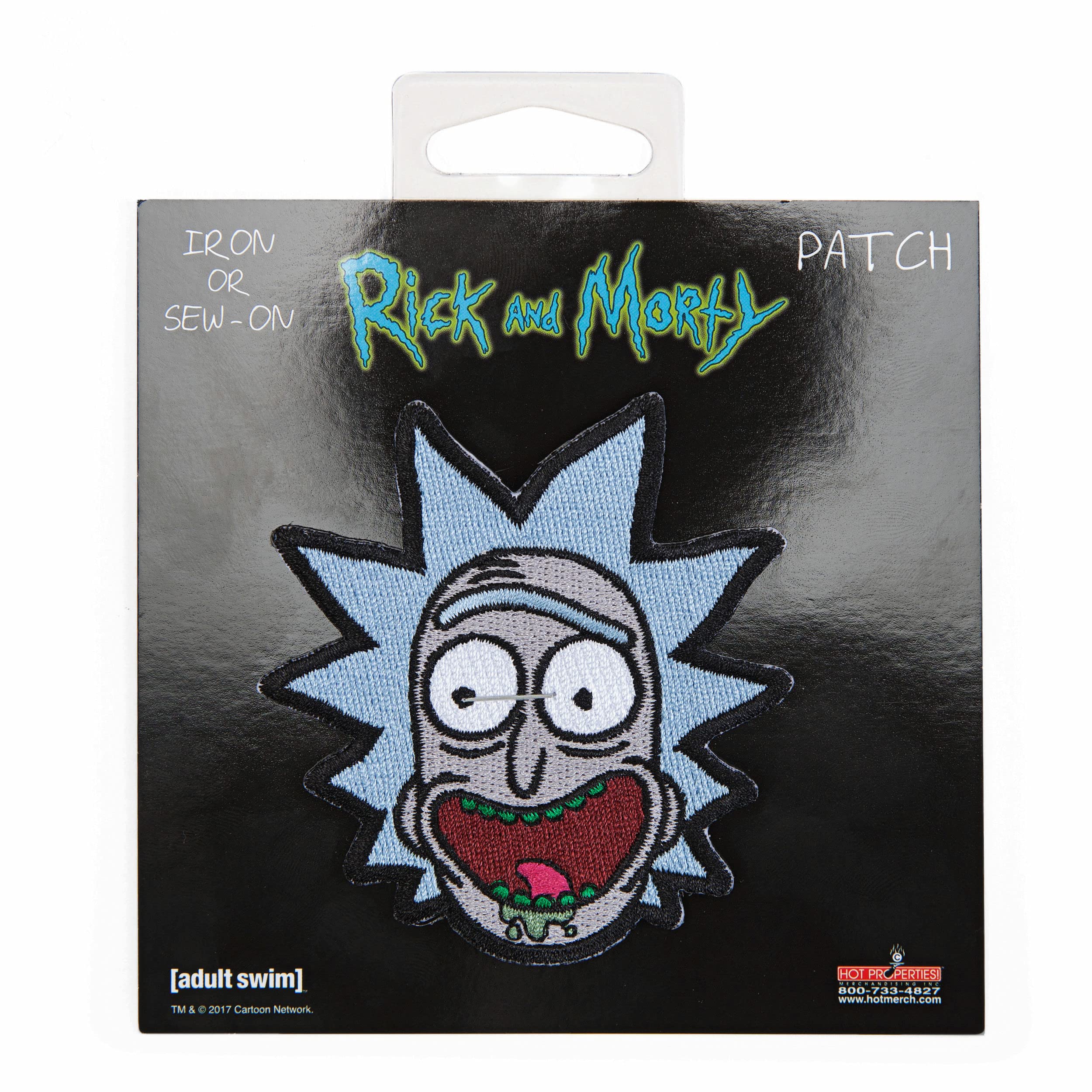 Amazon.com: Rick and Morty - Rick Patch : Clothing, Shoes & Jewelry
