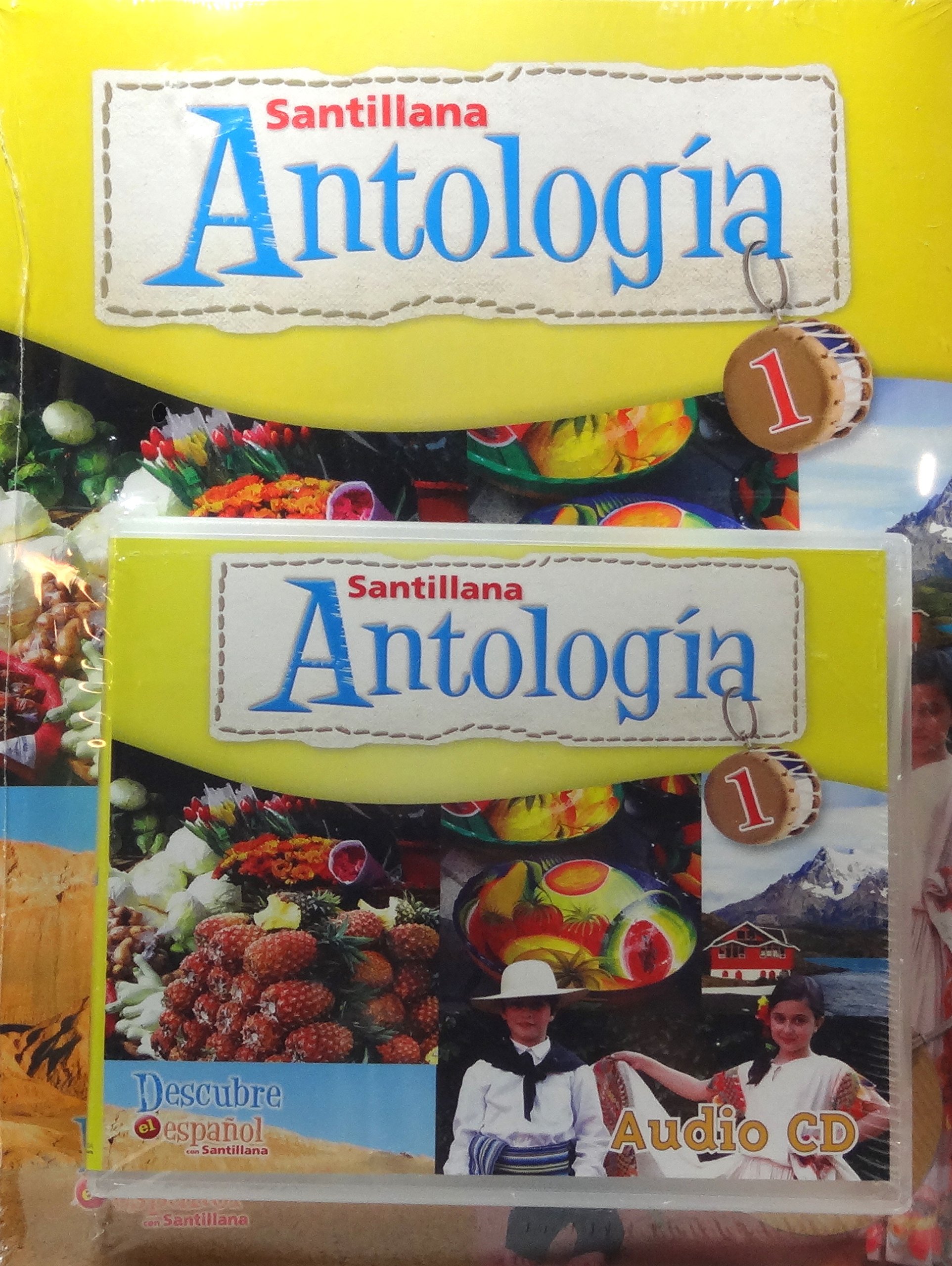 Amazon.com: Descubre el español - Level B - Santillana Antologia 1 ...