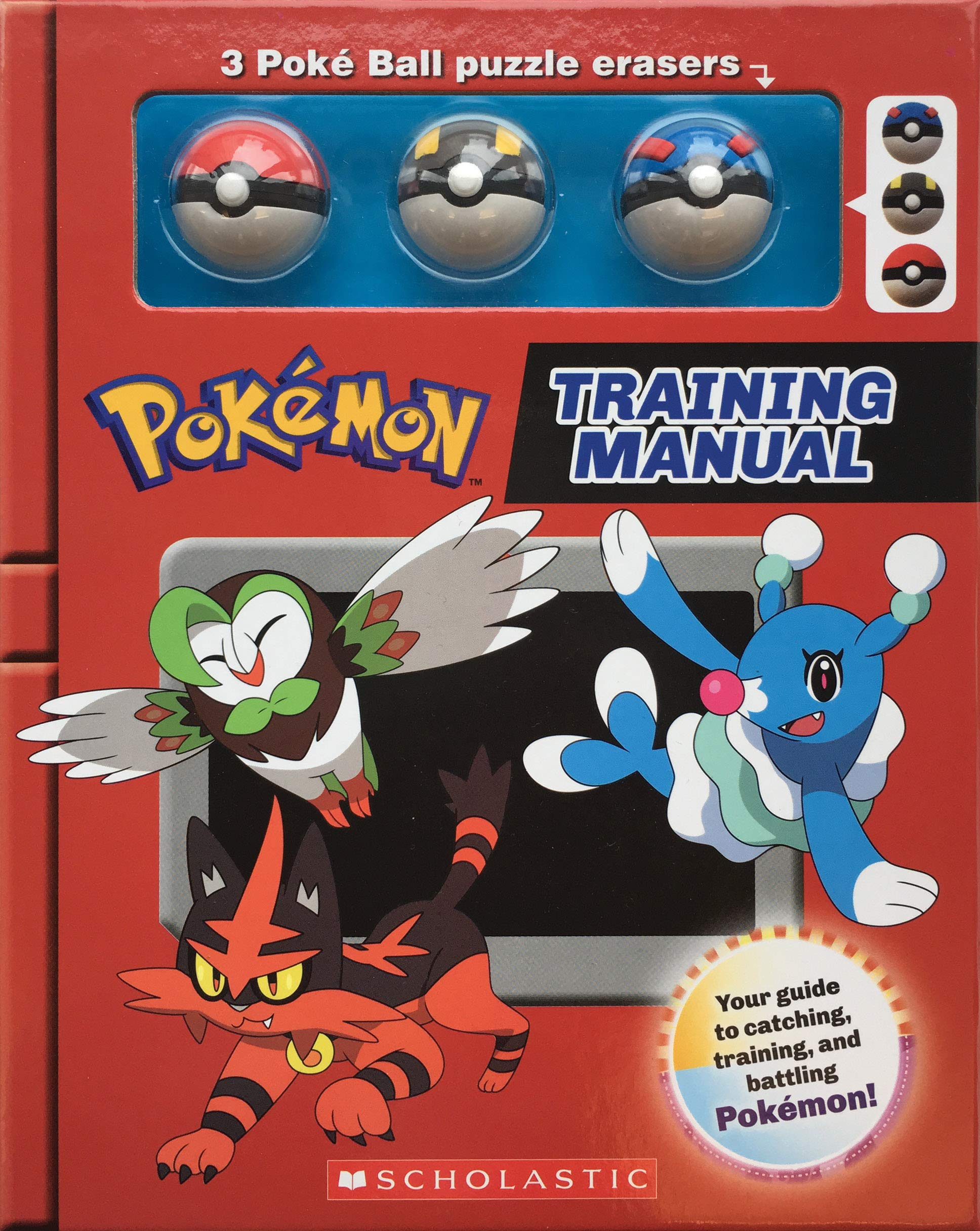 Training Manual (Pokémon Training Box with Poké Ball erasers ...