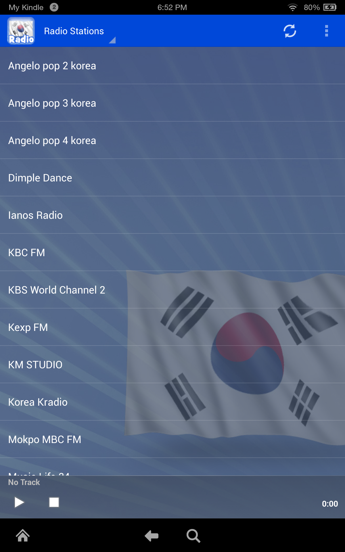 South Korea Radio - App on Amazon Appstore