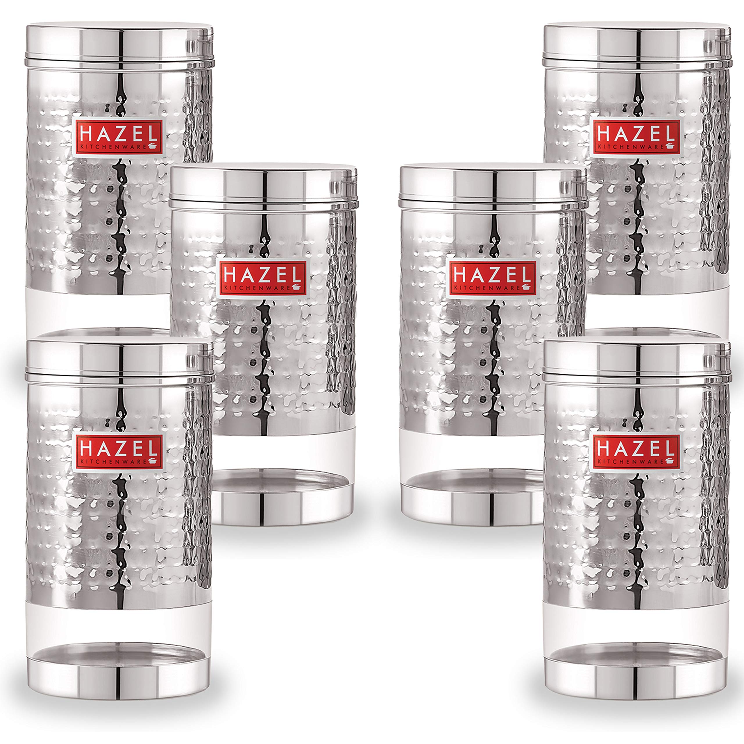Snapklik.com : HAZEL Stainless Steel Containers Set For Kitchen Storage ...